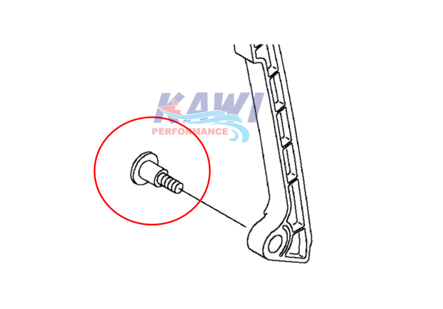 Kawasaki Cam Guide Bolt A - Kawi Performance